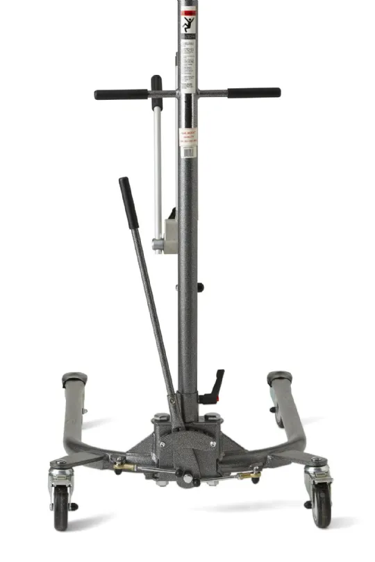 Medline Manual Hydraulic Patient Lift with Adjustable Base