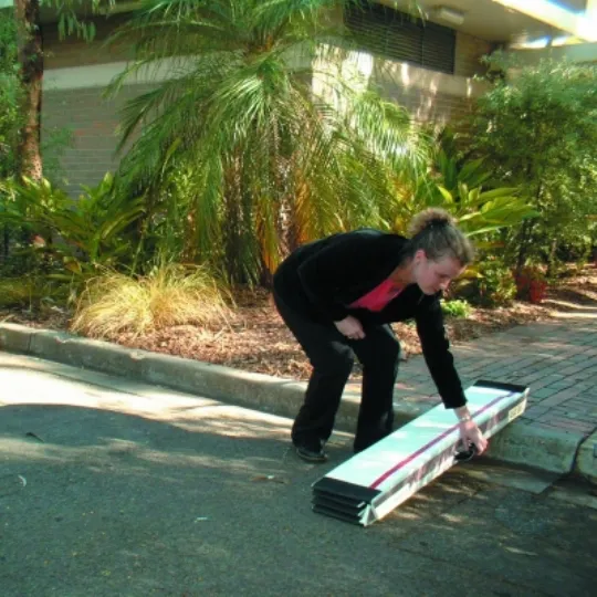 Portable Folding Wheelchair Ramp by DECPAC