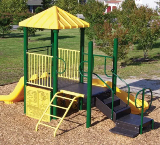 Tess Modular Playground Fort with Slides