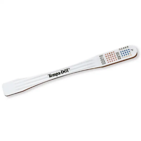 Bulk TEMPA DOT Single-Use Individually Wrapped Thermometers