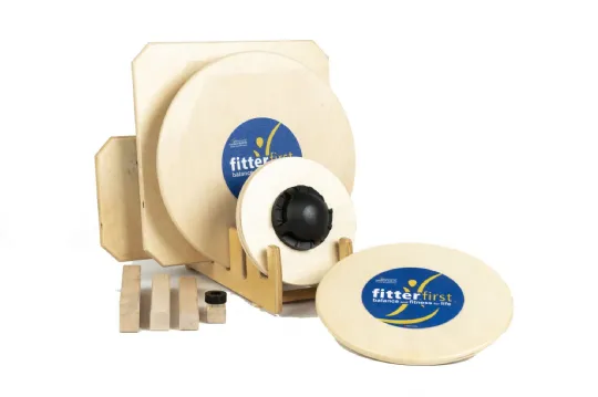 Fitterfirst Wobble Board Kit DISCOUNT SALE - FREE Shipping