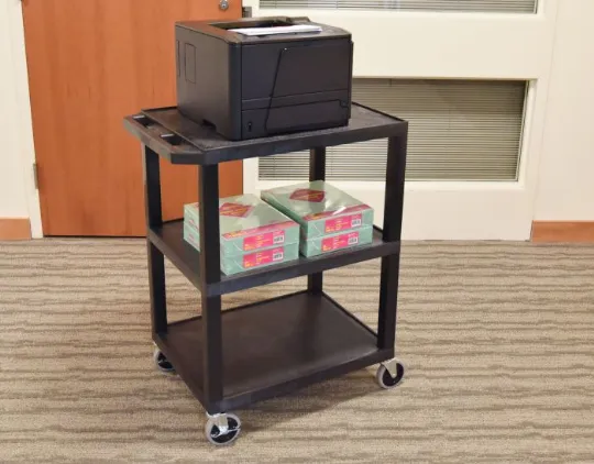 Luxor Tuffy Commercial Restaurant Busing Carts
