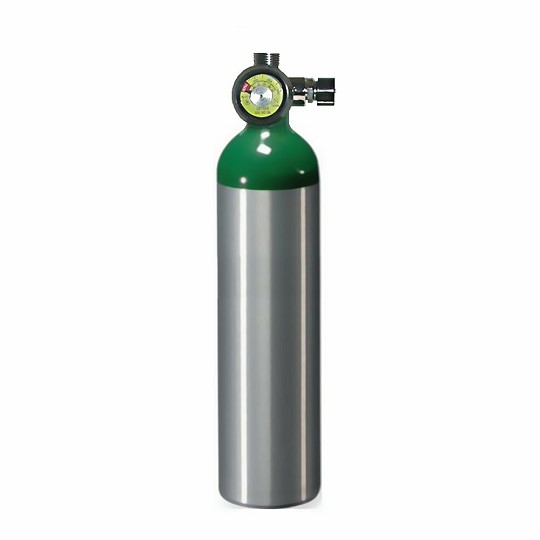 Portable Oxygen Cylinder Tank Kit with Shoulder Bag Holder - Oxy-Uni-Pak