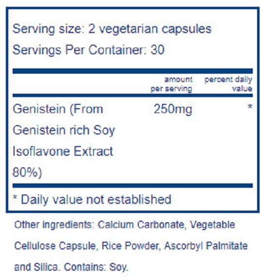 Genistein Vitamin Supplement for Immune and Bone Marrow Health