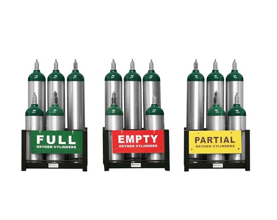 Compliance Sign Set for Oxygen Cylinders