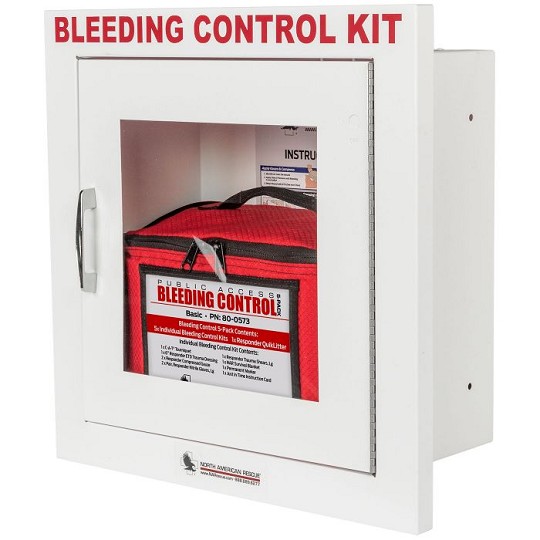Public Access Bleeding Control Wall-Mounted Station