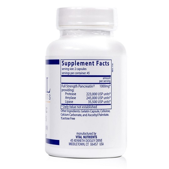 Pancreatic Enzymes for Gastrointestinal Tract Health