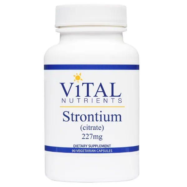 Strontium Citrate Bone Strengthening Supplement