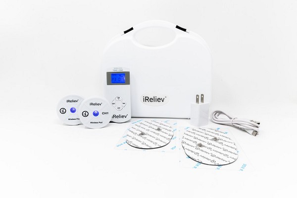 Wireless TENS EMS Unit iReliev - Wearable Therapy System