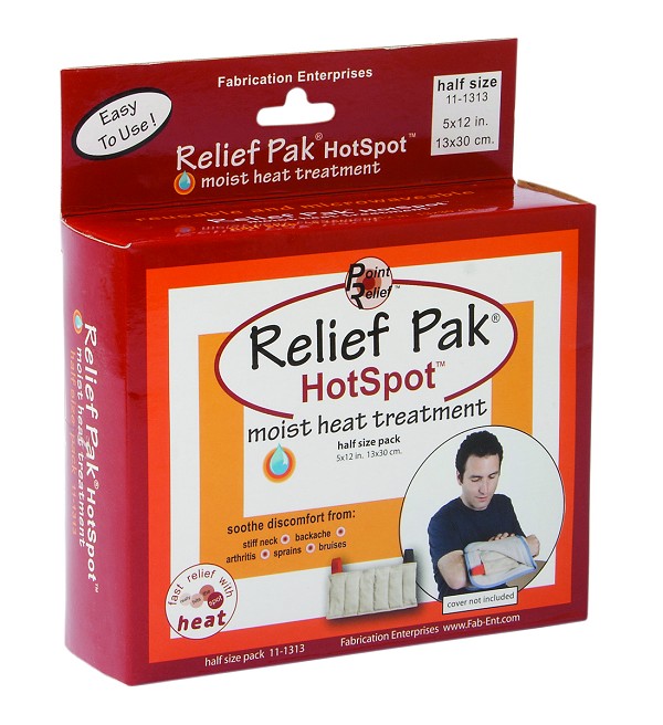 Relief Pak HotSpot Moist Heat Packs for Stiff Joints and Muscles