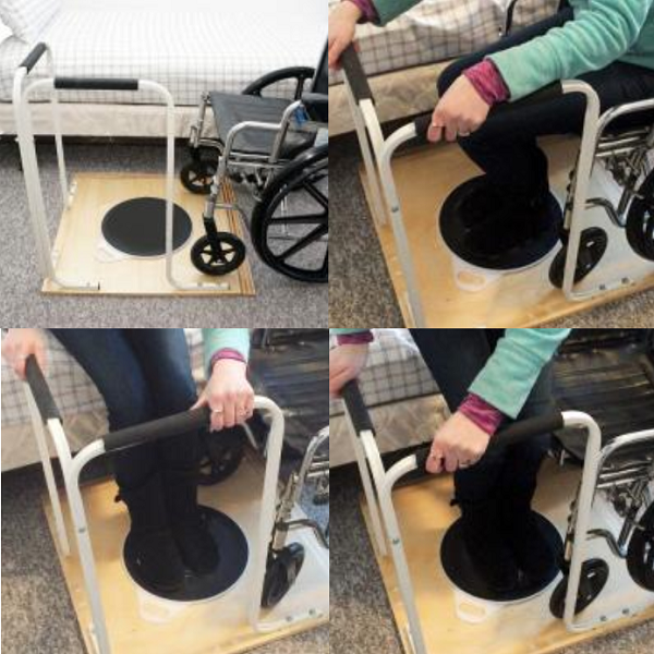 Wheelchair Assist Patient Transfer Platform