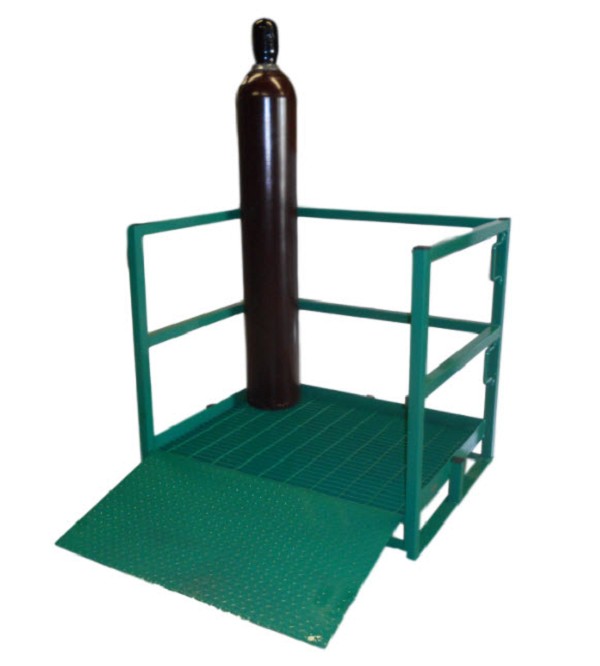 HT Oxygen Cylinder Transport Rack