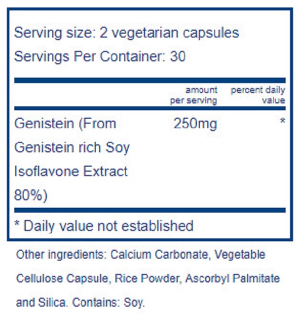 Genistein Vitamin Supplement for Immune and Bone Marrow Health