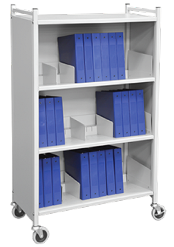 Versa Multi-Purpose 3-Shelf Mobile Charting Racks