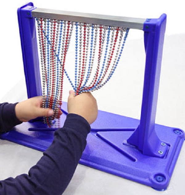 Razzle Dazzle Bead Chains Sensory Stimulus Reward Switch Toy