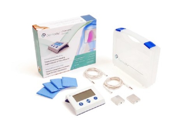 Dermadry Hands, Feet, Underarms Iontophoresis Machine for Hyperhidrosis ...