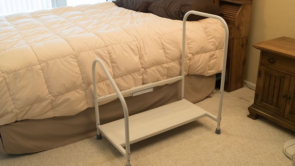 Step 2 Bed Bedroom Step and Handrail - FREE SHIPPING