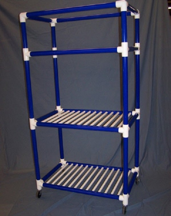 Duracart Aquatic Multi-Purpose Wide Wet Cart/Rack : Aquatic Therapy