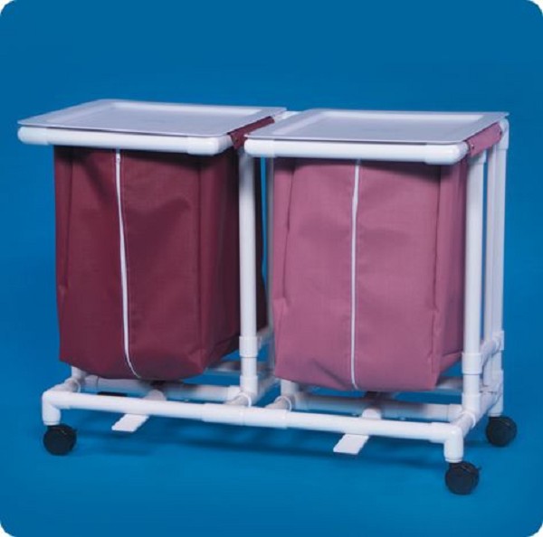 Jumbo Linen Hamper Carts with Linen Bags