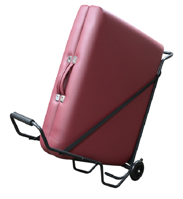 Premium Rolling Cart for Portable Massage Tables