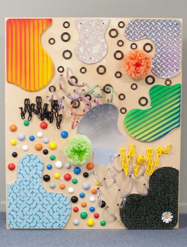 Tactile and Visual Stimulate Textured Wall