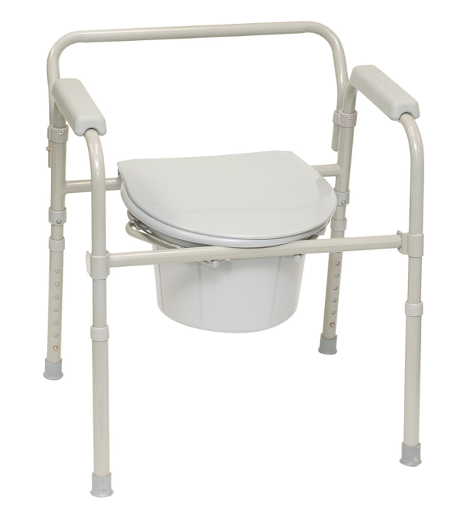 ProBasics Three-In-One Folding Commode, Case of 4