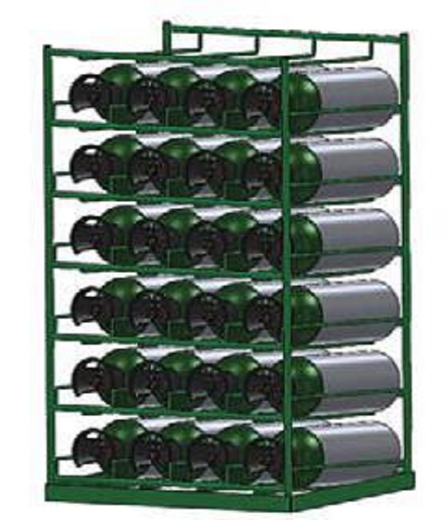 35M6 Horizontal Oxygen Rack ON SALE