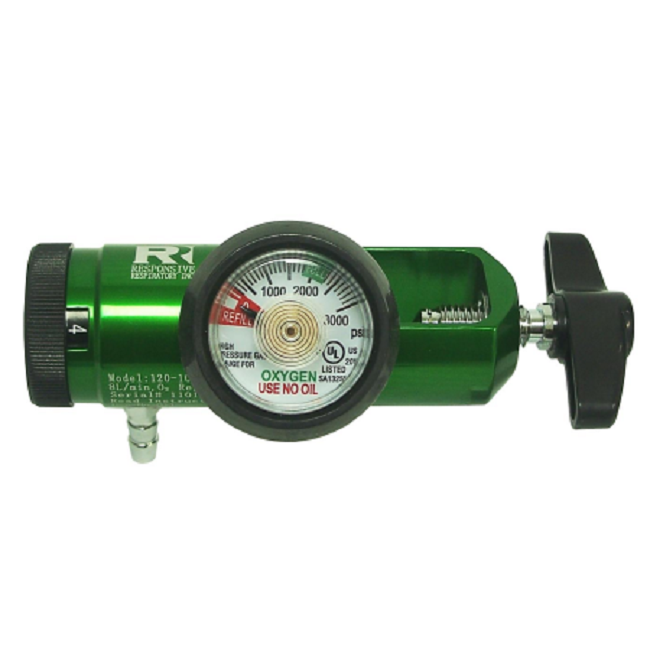 8 LPM Oxygen Regulator CGA 870 with Barb