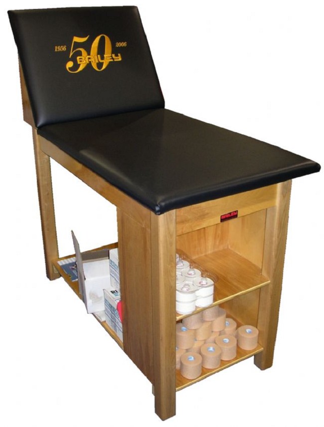 Bailey Deluxe One Inch Padded Taping Tables with Storage