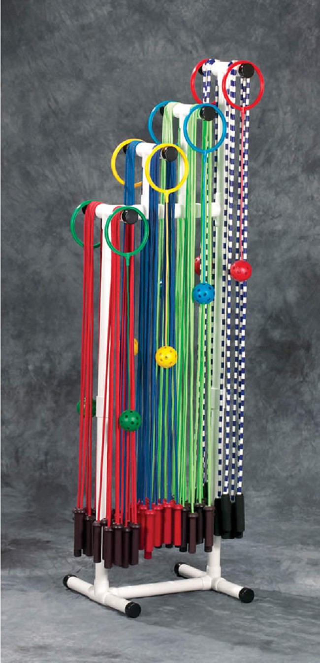 4-Tiered Jump Rope Rack FOR SALE - FREE Shipping