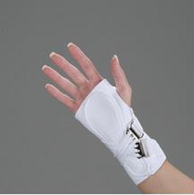 Lace Up Canvas Wrist Splint ON SALE