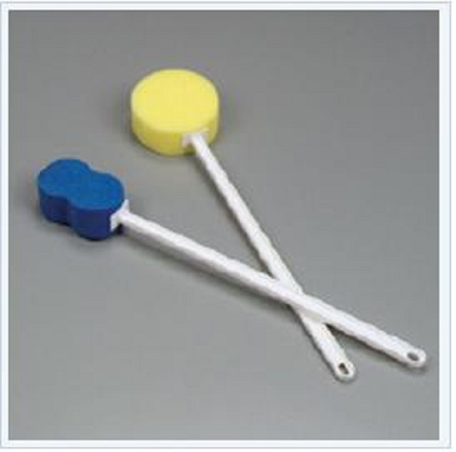 DeRoyal Long Handle Polyfoam Bath Sponges, 1 or 5 Pack