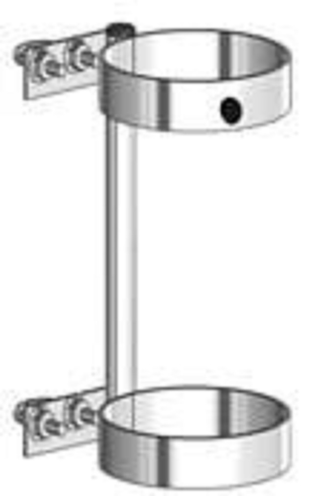 1 DE Oxygen Cylinder Walker Mounted Rack
