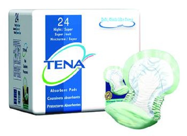 TENA Super Absorbency Overnight Pad - FREE Shipping