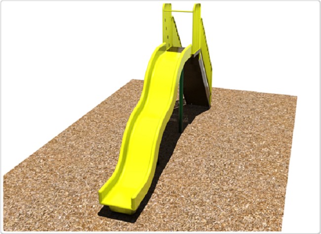 Bump Wave Slide Playground Equipment