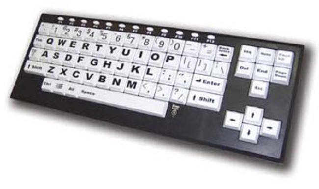 VisionBoard Large Print Keyboard for Visually Impaired