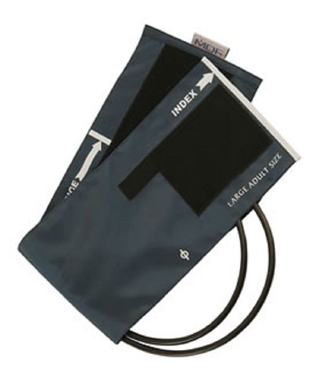 Large Adult Single Tube MDF Latex-Free Blood Pressure Cuff