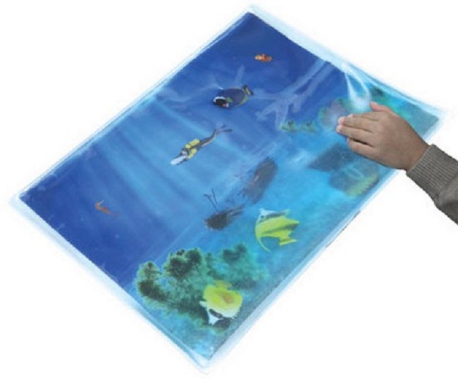 Squishy Play Tabletop Fish Mat for Tactile Therapy