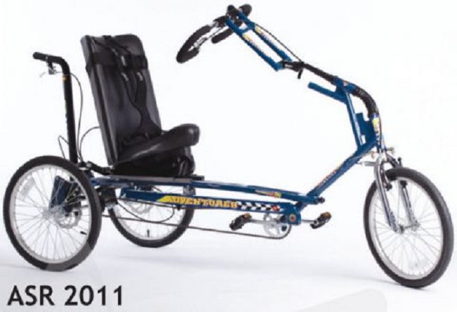 Odyssey Semi-Recumbent Adaptive Tricycle