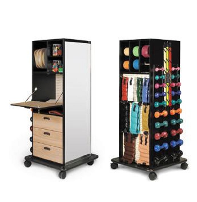 Hausmann Mega Accessory Racks for Exercise Bands and Weights