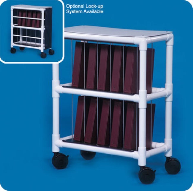 10 Binder Chart Storage Cart ON SALE - FREE Shipping