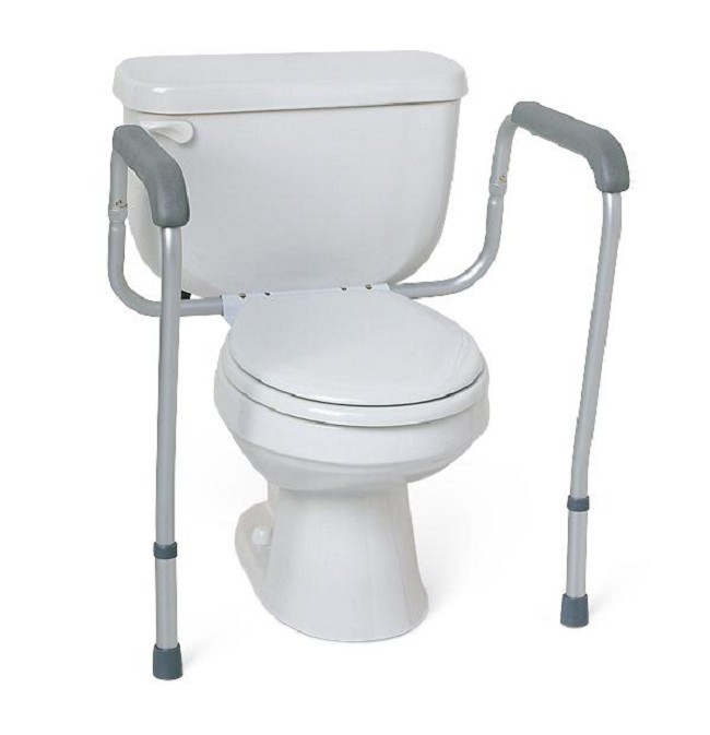 Folding Toilet Safety Rails by Medline - FREE Shipping