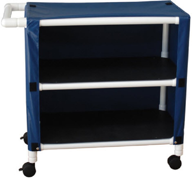 Two Shelf Utility Linen Cart BUY NOW - FREE Shipping