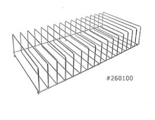Wire File Organizer Rack for Binder Carts