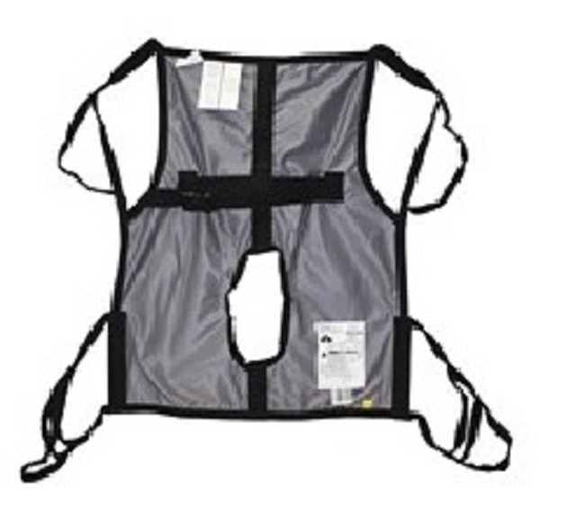 Hoyer One Piece Commode Lift 4-Point Sling with Positioning Strap
