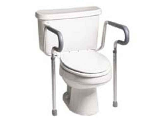 Folding Toilet Safety Rails