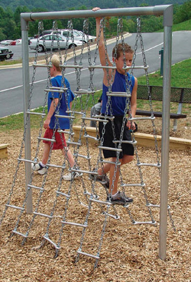 Scrambler Metal Net Climber Playground Equipment