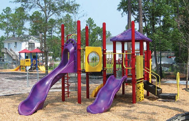 Alex Wheelchair Accessible Playground Fort Activity Station