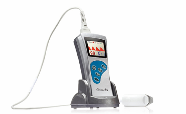Hand Held Color Pulse Oximeter VI-60D