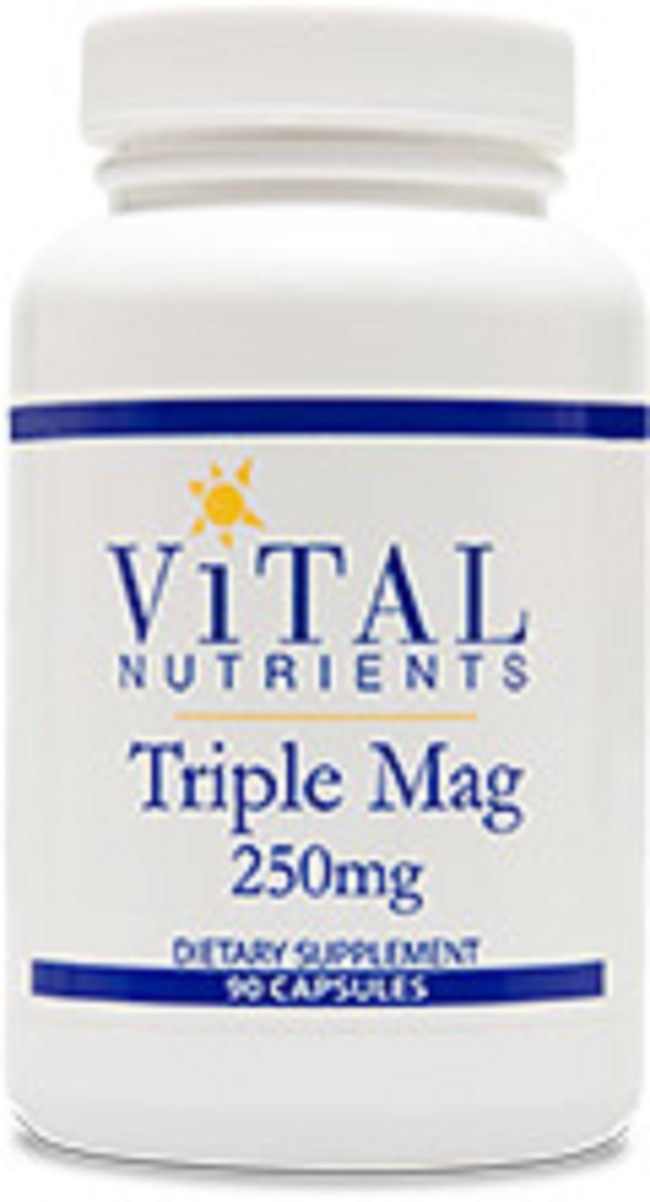 Triple Magnesium Vitamin Supplement - FREE Shipping